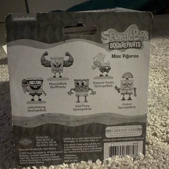 Nickelodeon | Toys | Spongebob Mini Figures Set | Poshmark